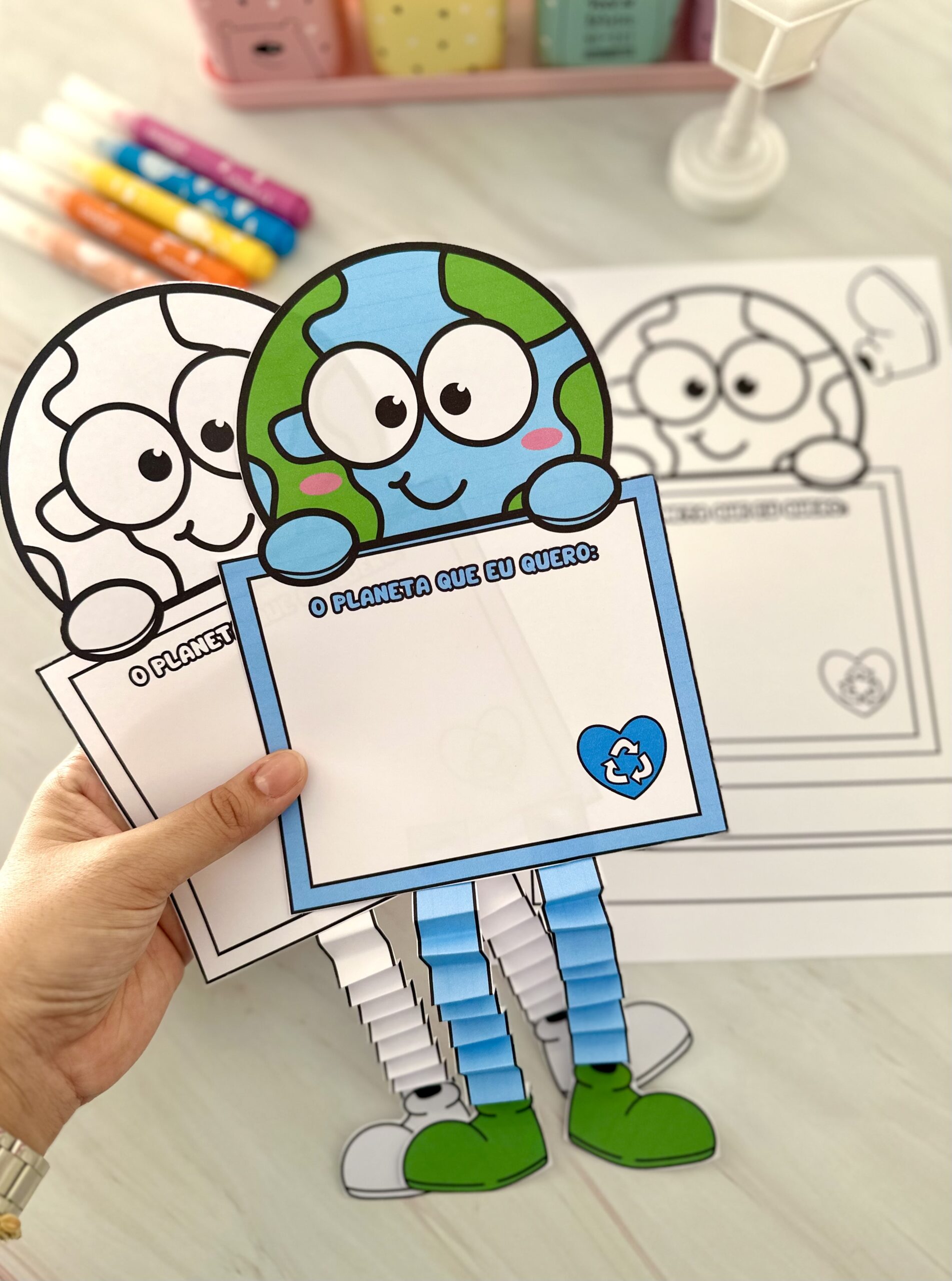 Atividade O Planeta Que Eu Quero Espaço Pedagógico Encantar