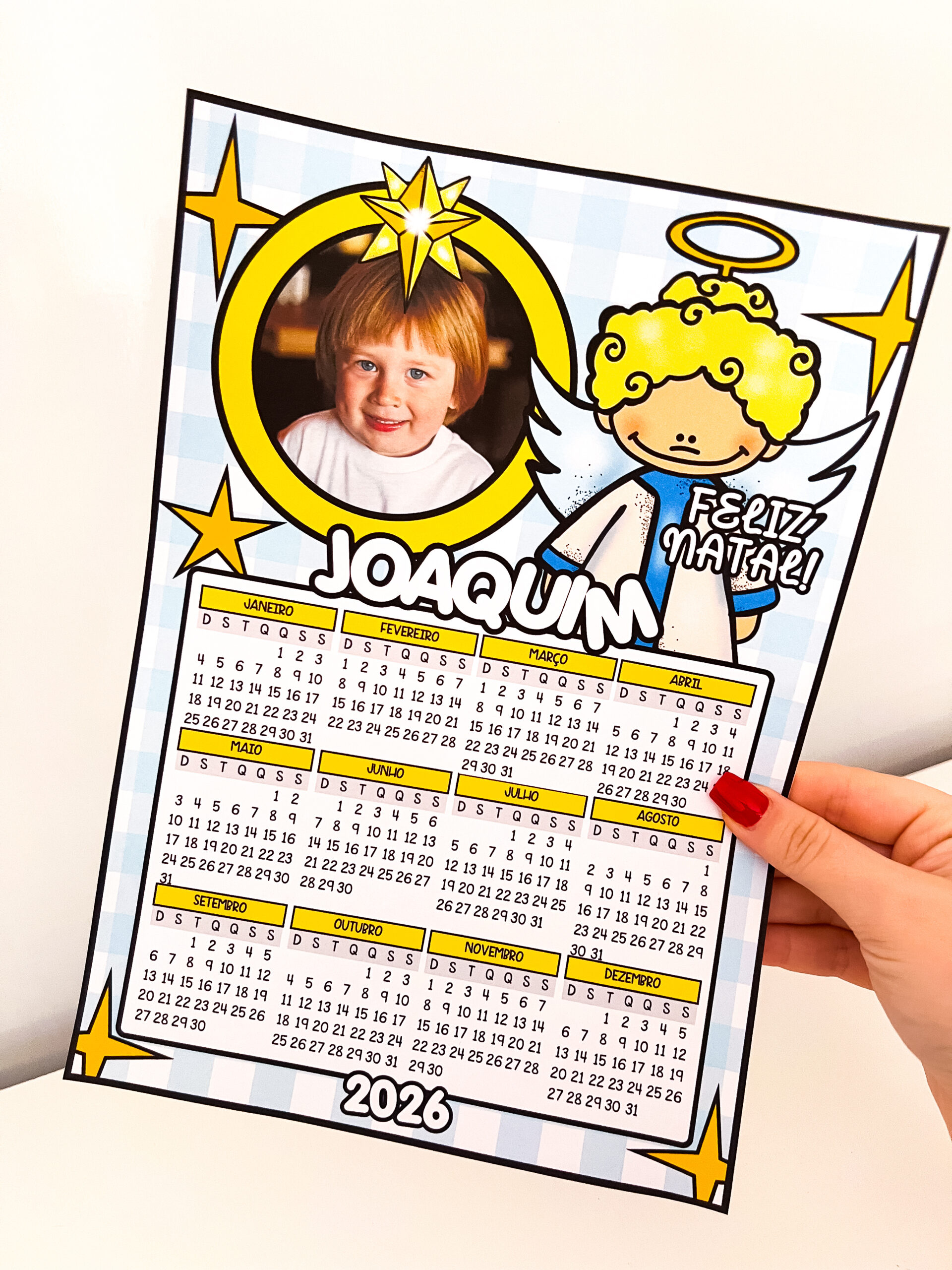 Calendários Editáveis de Natal - Espaço Pedagógico Encantar