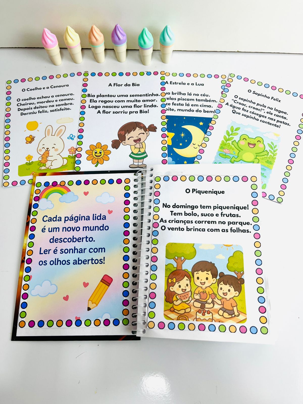 Caderno de Leitura - Espaço Pedagógico Encantar